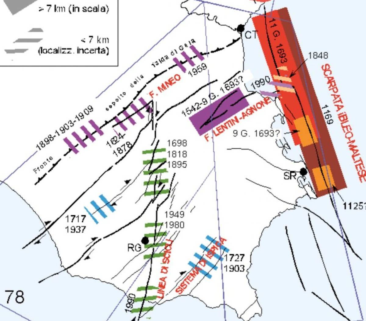 Terremoti tra Sicilia e Malta: è colpa della temuta faglia Ibleo ...