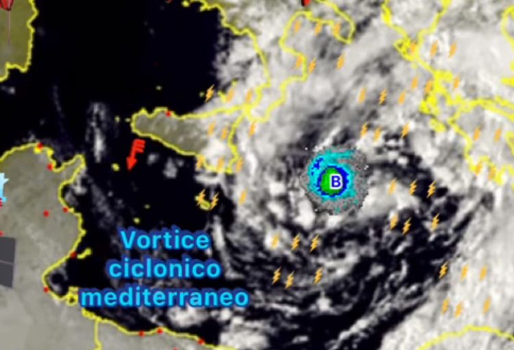 Allerta meteo per maltempo in Sicilia: temporali e venti forti per ciclone Mediterraneo ...