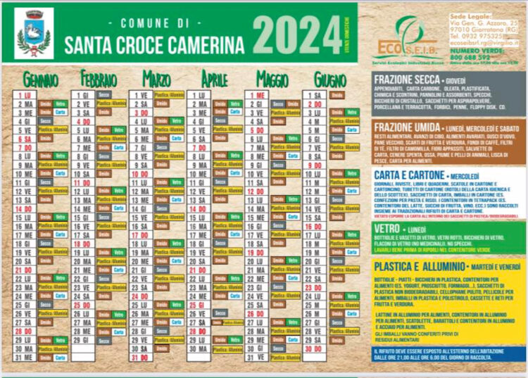 Santa Croce Camerina: cambia il servizio porta a porta - Quotidiano di ...