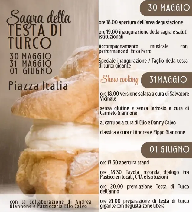 Sagra Testa di Turco Scicli 2026: tre giorni tra eventi e degustazioni